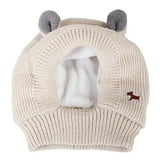 Knitted Dog Hat, Winter Dog Balaclava with Pretty Ears, Suitable for ...