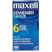 Maxell GX-MP 120 Minute Videotapes, 6 Count, 6 Pack - Walmart.com