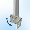 Antenna Mast Clamp,Antenna Pole Mount Bracket with Double U-Bolts ...