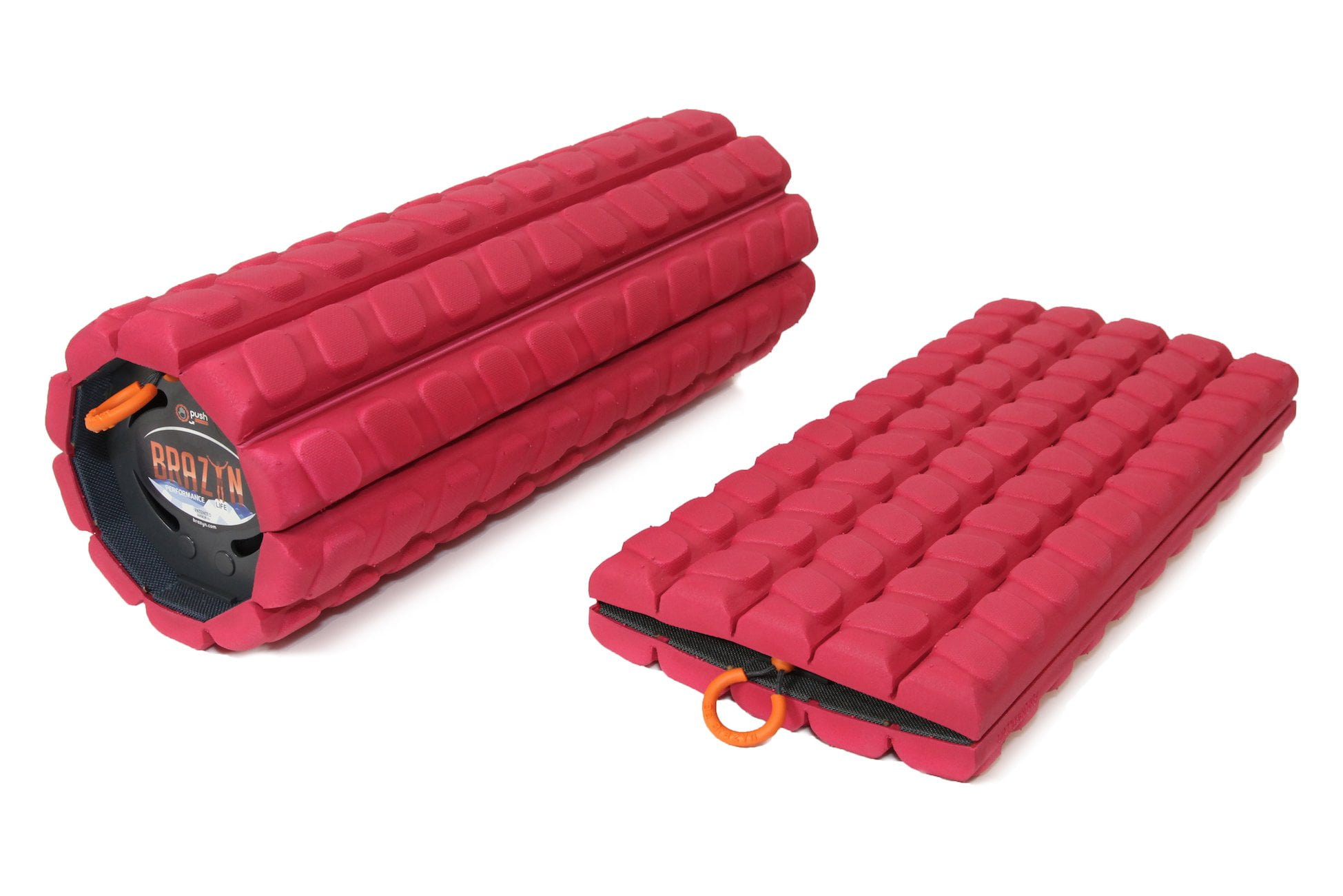Morph Collapsible Travel Foam Roller (Nubbed) - Pink - Walmart.com
