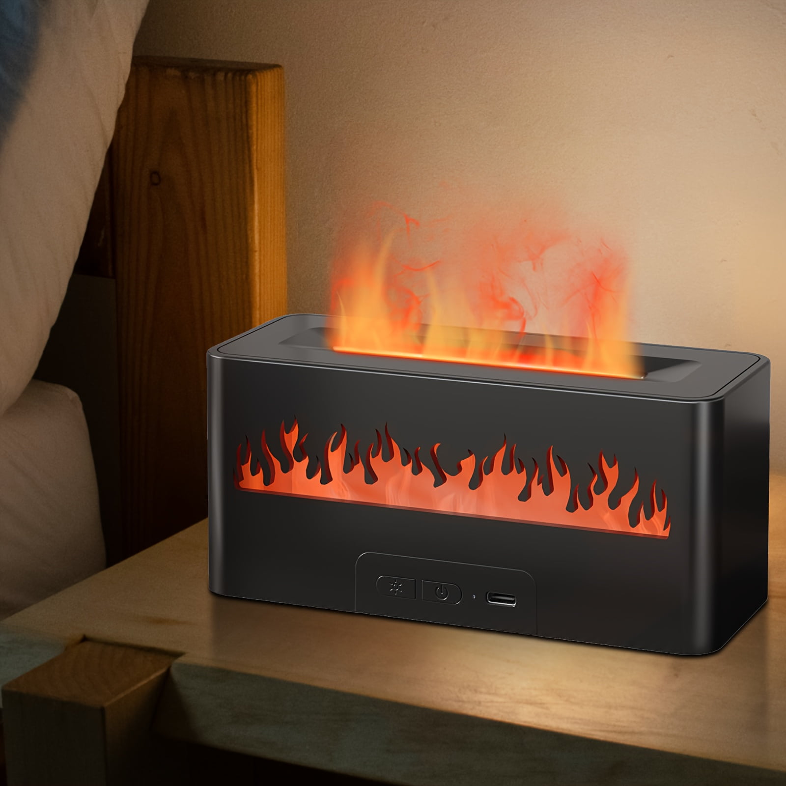 Click here for Unbranded Seven-Color Analog Flame Shape Humidifie... prices