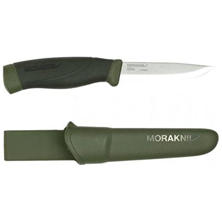 Morakniv Companion Heavy Duty Knife with Sandvik Carbon Steel Blade, 0. ...