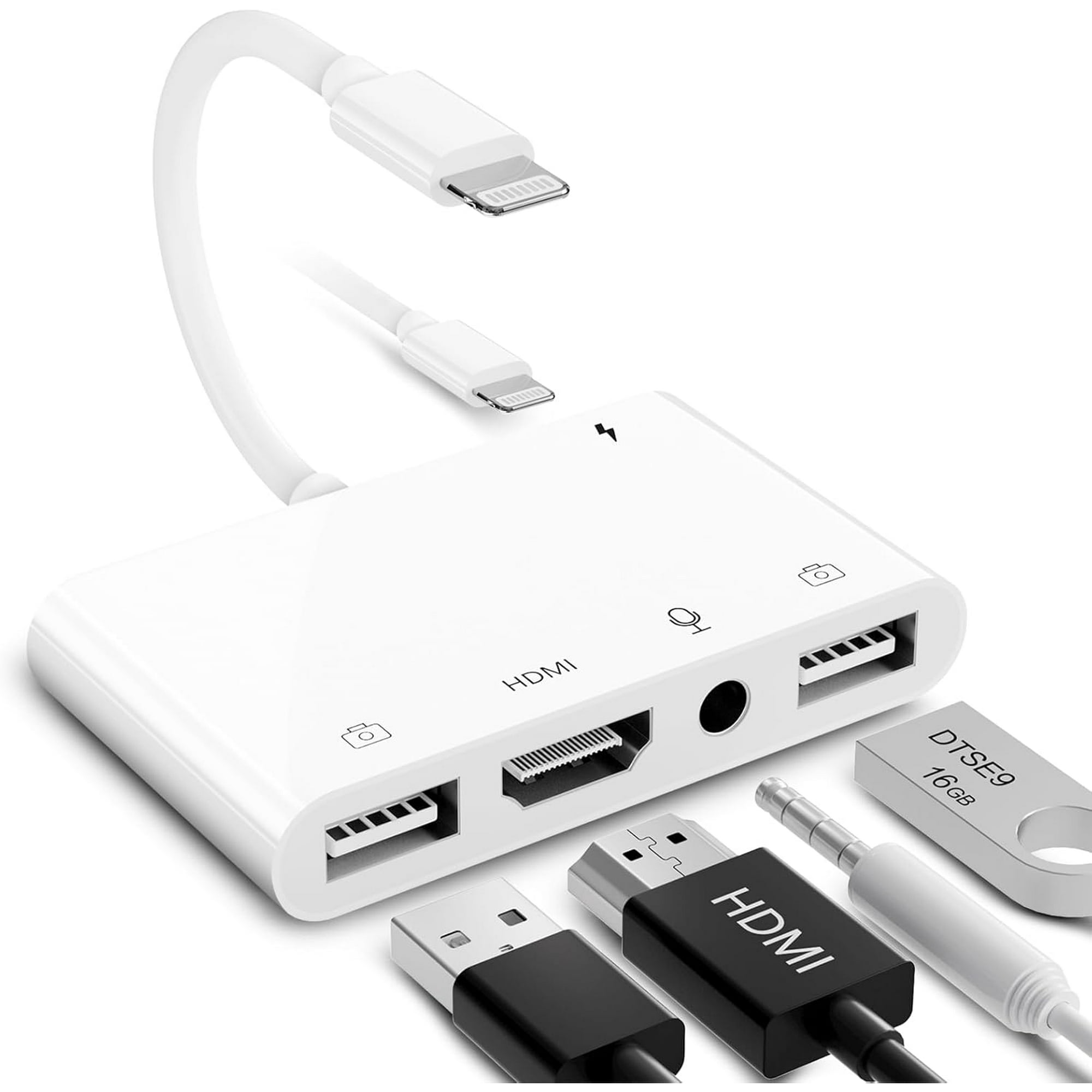 Click here for Zyyug To Hdmi Adapter For Iphone/Ipad To Tv  Dual... prices