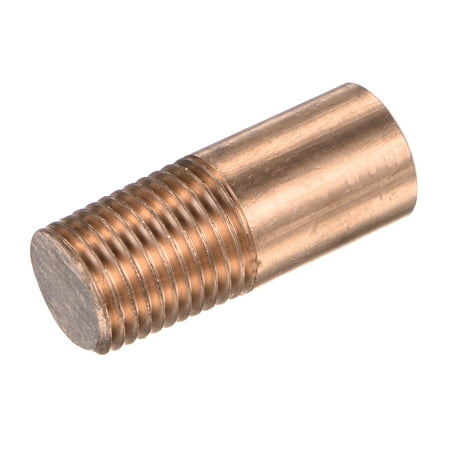 Uxcell PT 1/2 Threaded Electrode, Red Copper for EDM Spark without ...