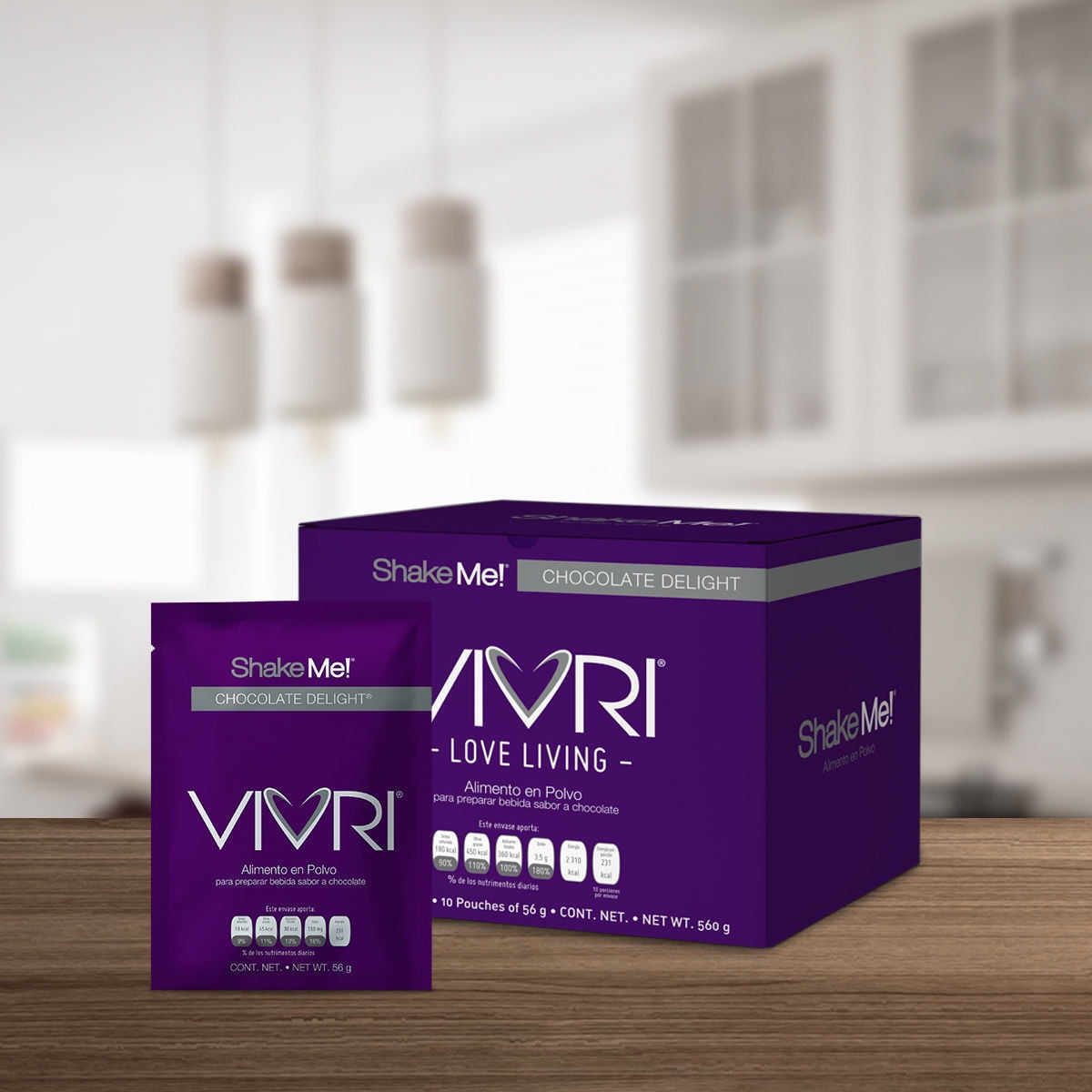VIVRI Shake Me On The Go Sabor Chocolate Vivri Vivri | Walmart en línea