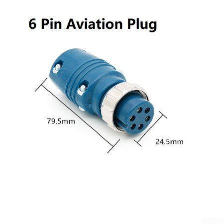 Cable Plug Aviation Plug Connector Cutting Torch For TIG MIG MAG Plasma ...