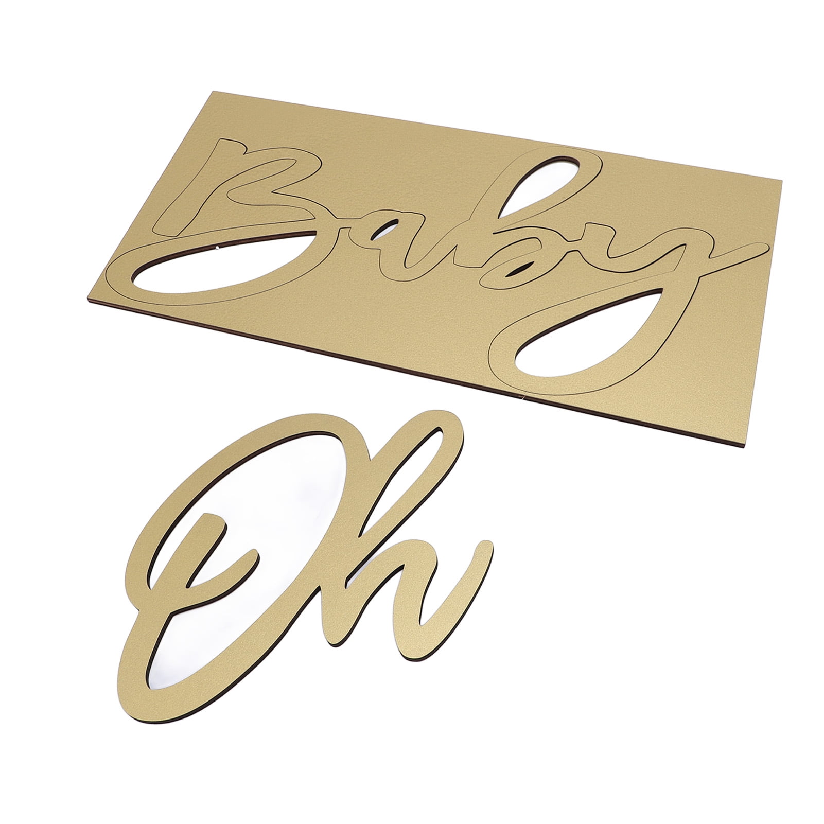 Click here for Zaqw Wooden Oh Baby Sign  Baby Shower Party Decora... prices