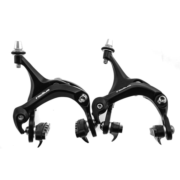 Promax Radius Road Bike Caliper Brakeset Front + Rear Black Aluminum ...