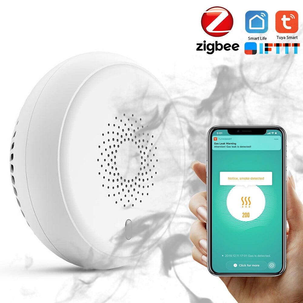 Alarma de humo inteligente Zigbee con control remoto por APP ...