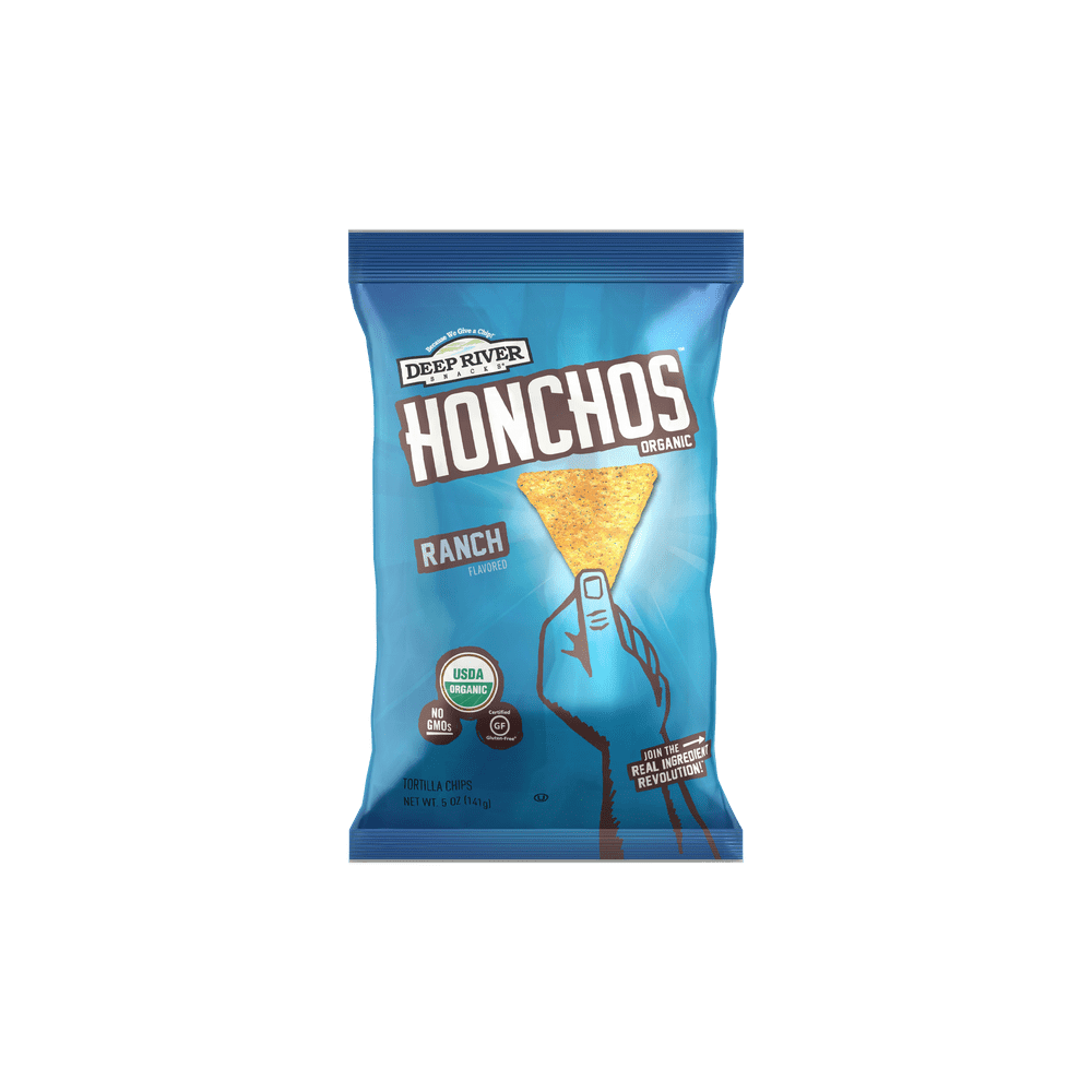 Ranch HONCHOS Organic Tortilla Chips, 5oz, 12 Ct - Walmart.com ...