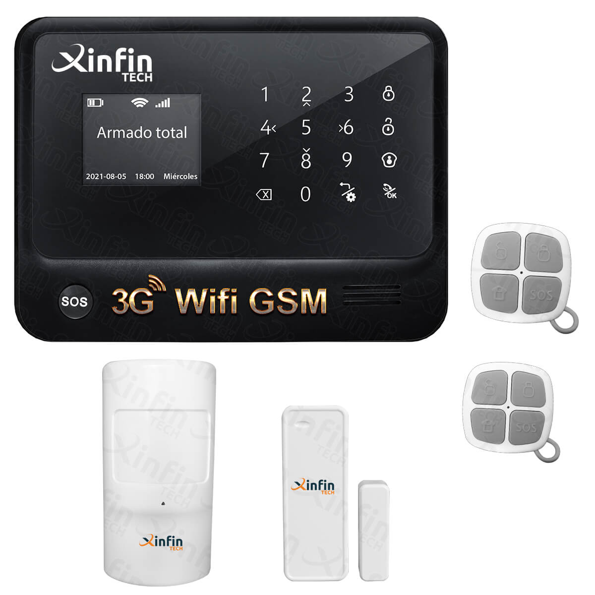 Alarma Wifi 3g Gsm Touch Seguridad Casa Alerta App Kit | Bodega Aurrera ...