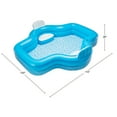 Free Shipping! Bluescape Inflatable Family Swimming Pool with 2 Seats ...
