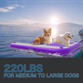 Inflatable Pool Ramp Safety Floating Dock Water Raft for Pool Lake Boat ...