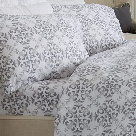 HTOOQ Ensemble de Draps en Flanelle Pleine de Coton 100% Turc Draps de ...