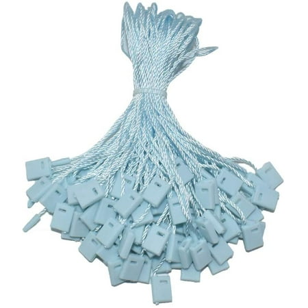 Renashed 7" 960 Pcs Colorful Hang Tag String Nylon String Snap Lock Pin ...