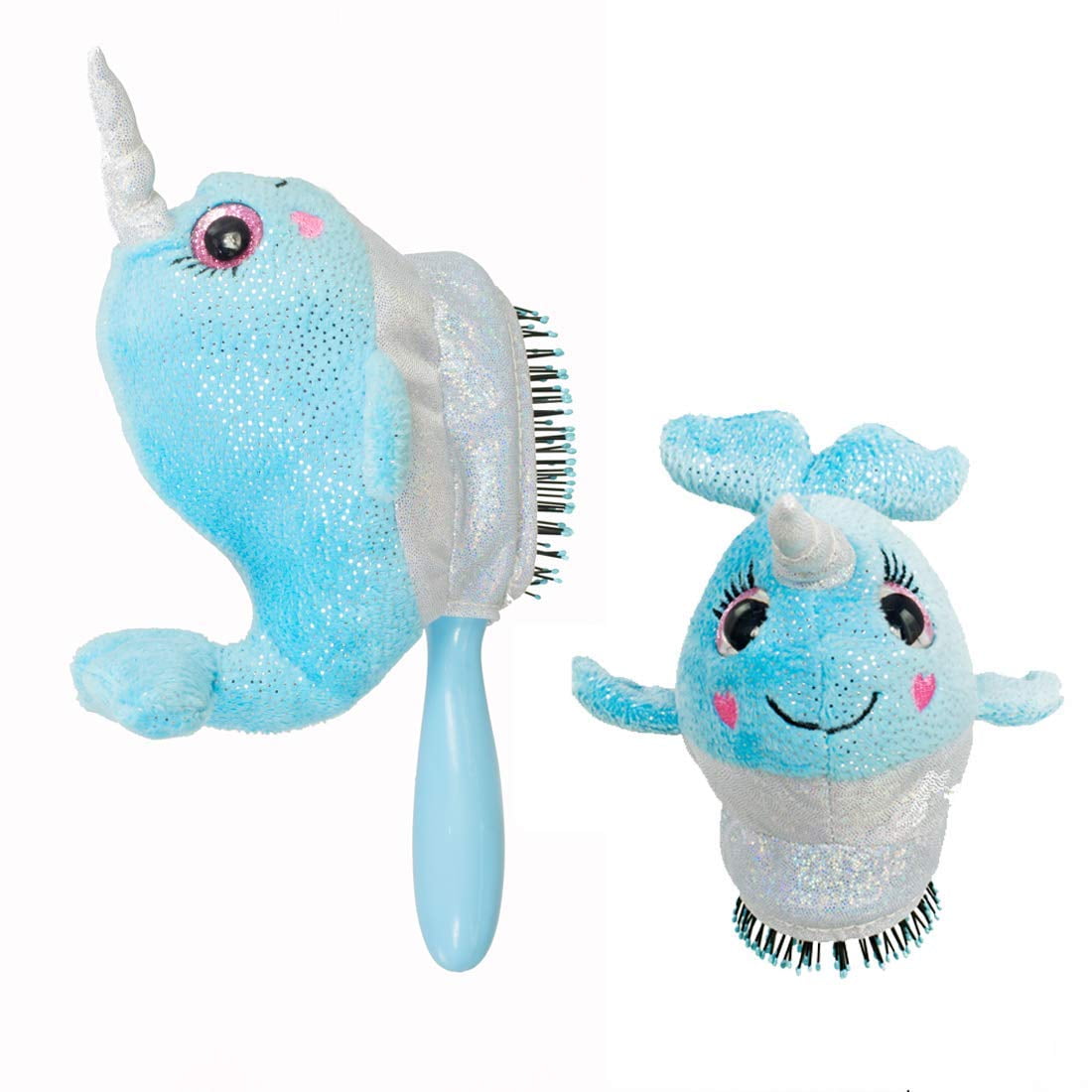 Wet Brush Plush Kids Detangler (Narwhal Unicorn) with Soft IntelliFlex ...