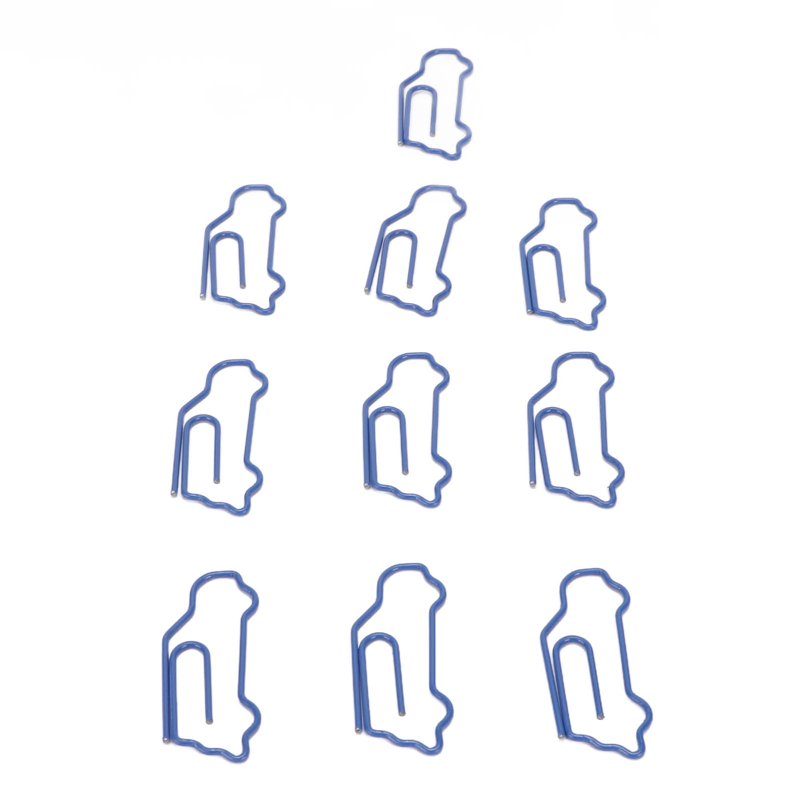 Paper Clips Electroplating Process Light Portable Shaped Paper Clips ...
