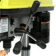 Ryobi 10 in. Laser Power Drill Press with 5 Speed Selections and Heavy ...