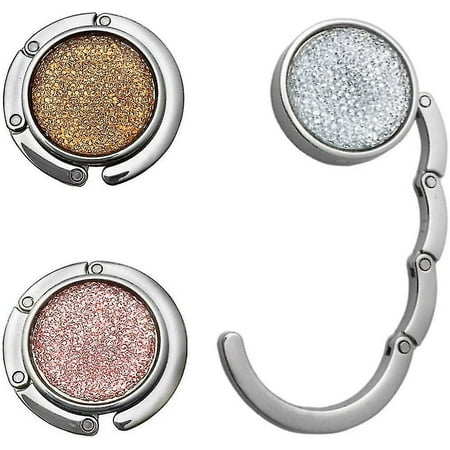 Foldable Tote Bag Hanger Hook, Metal Desk Bag Holder, Round Tote Bag H ...