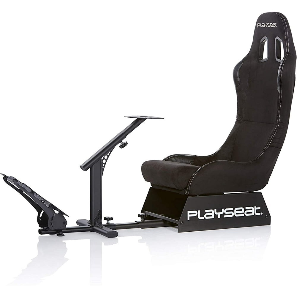 Playseat Evolution Gaming Chair - Black Alcantara with Black Frame ...