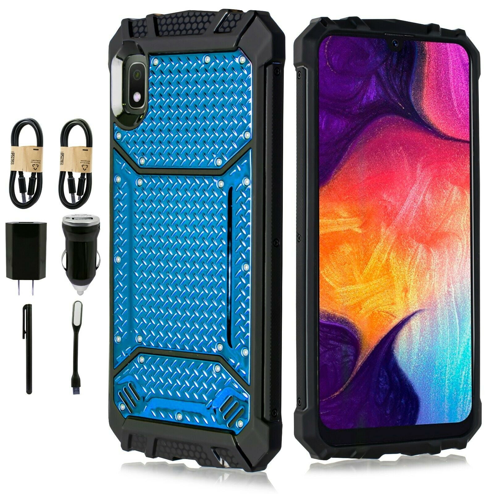 Value Pack + for Samsung Galaxy A10E Case Hybrid Phone Case Magnet ...