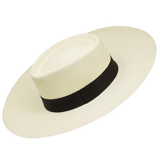 Gamboa Original Panama Hat for Men and Women Gambler Wide Brim Straw ...