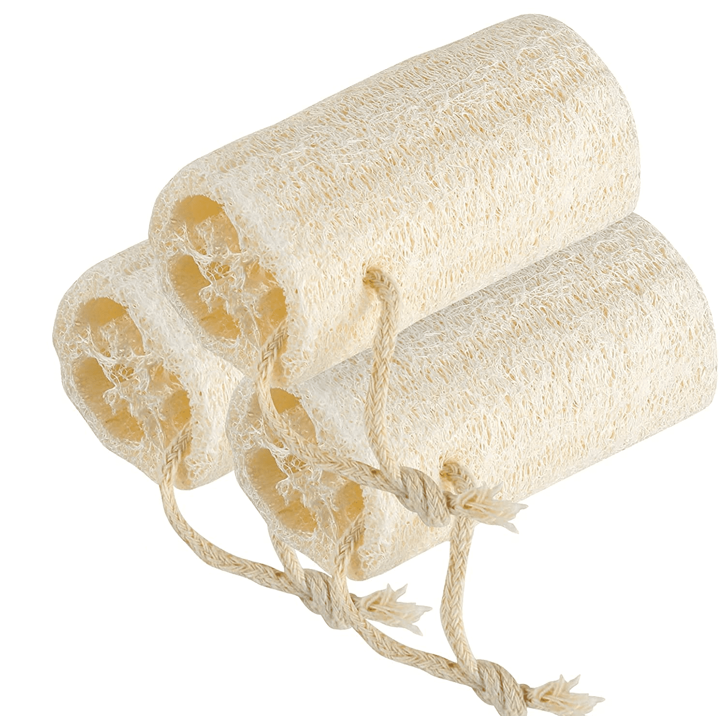 Natural Loofah Sponge - Loofah Sponge for Women Men - Exfoliating ...