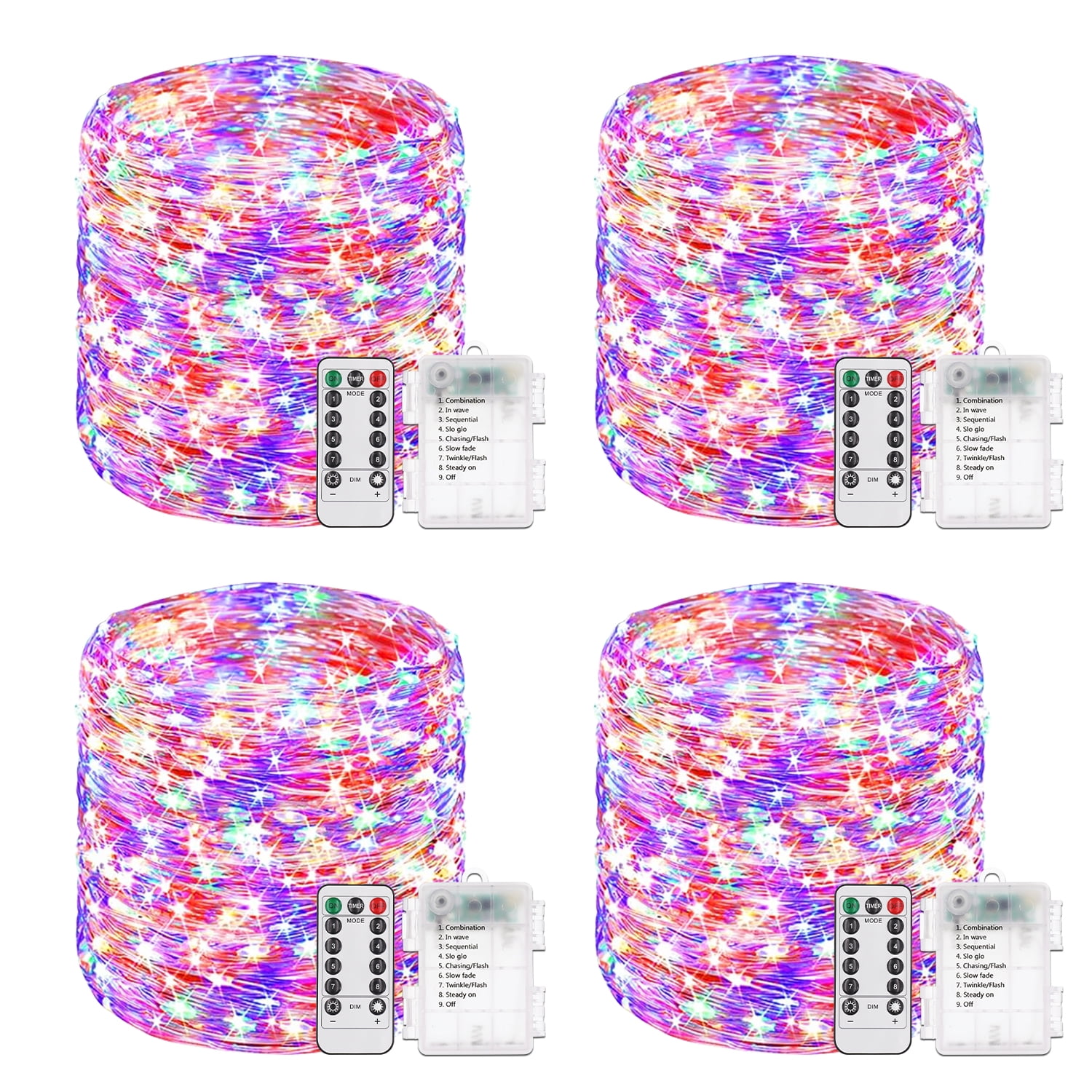 Click here for Nitidsky 100 Led Battery Operated Fairy Lights Wit... prices
