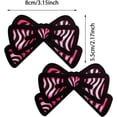 3D Wooden Bowknot Decor, 2Pcs Cute Monitor Corner Decoration for PC TV ...