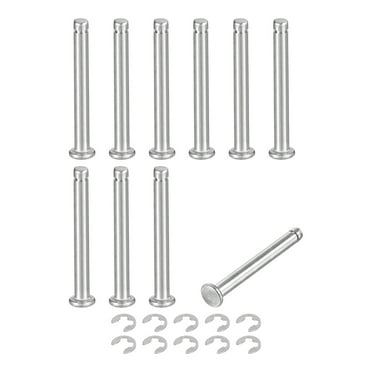 Uxcell Split Cotter Pin, 4mm x 45mm Stainless Steel Clip Fastener ...
