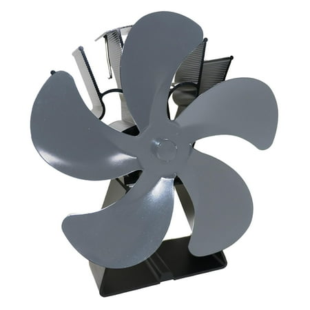 5 Silent Heat Distribution Distribution Upgrade Fireplace Fan for ...