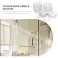 BESTYASH 50Pcs Transparent Vinyl Shower Door Handle Washers Sealing ...