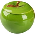 ABCISI Ceramic Apple Shape Container, Cookie Jar Sugar Bowl Candy Dish ...