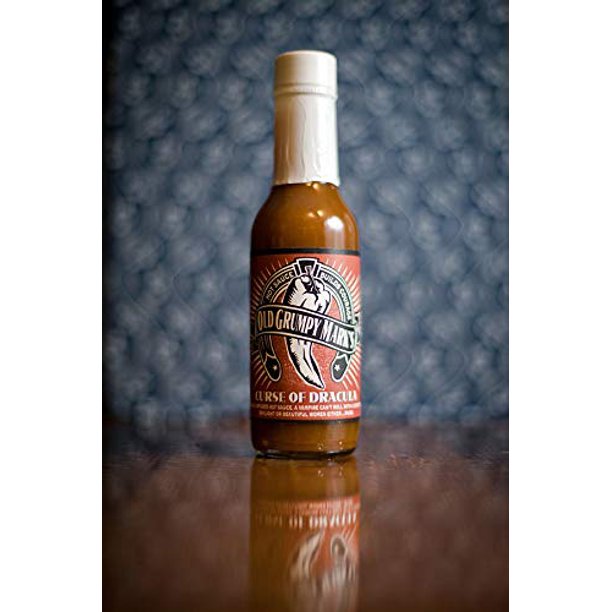 Old Grumpy Marks, Curse Of Dracula, Garlic Hot Sauce, 5 ounce - Walmart ...