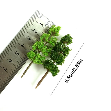Pack of 20 1:200 Scale Architecture Model Trees Miniature DIY ...
