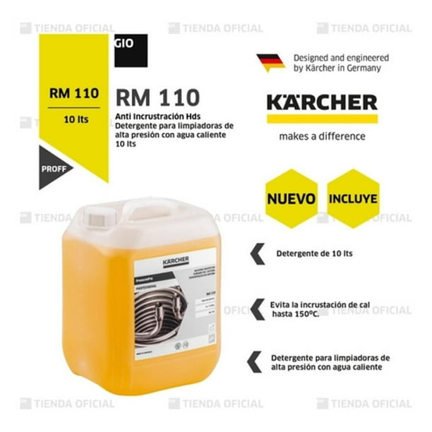 Detergente Karcher RM 110 Asf 10l Anti Incrustracion Hds | Bodega ...