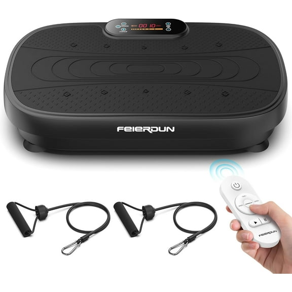 Goplus Fitness Vibrating Platform - Compact Whole Body Exercise Machine ...