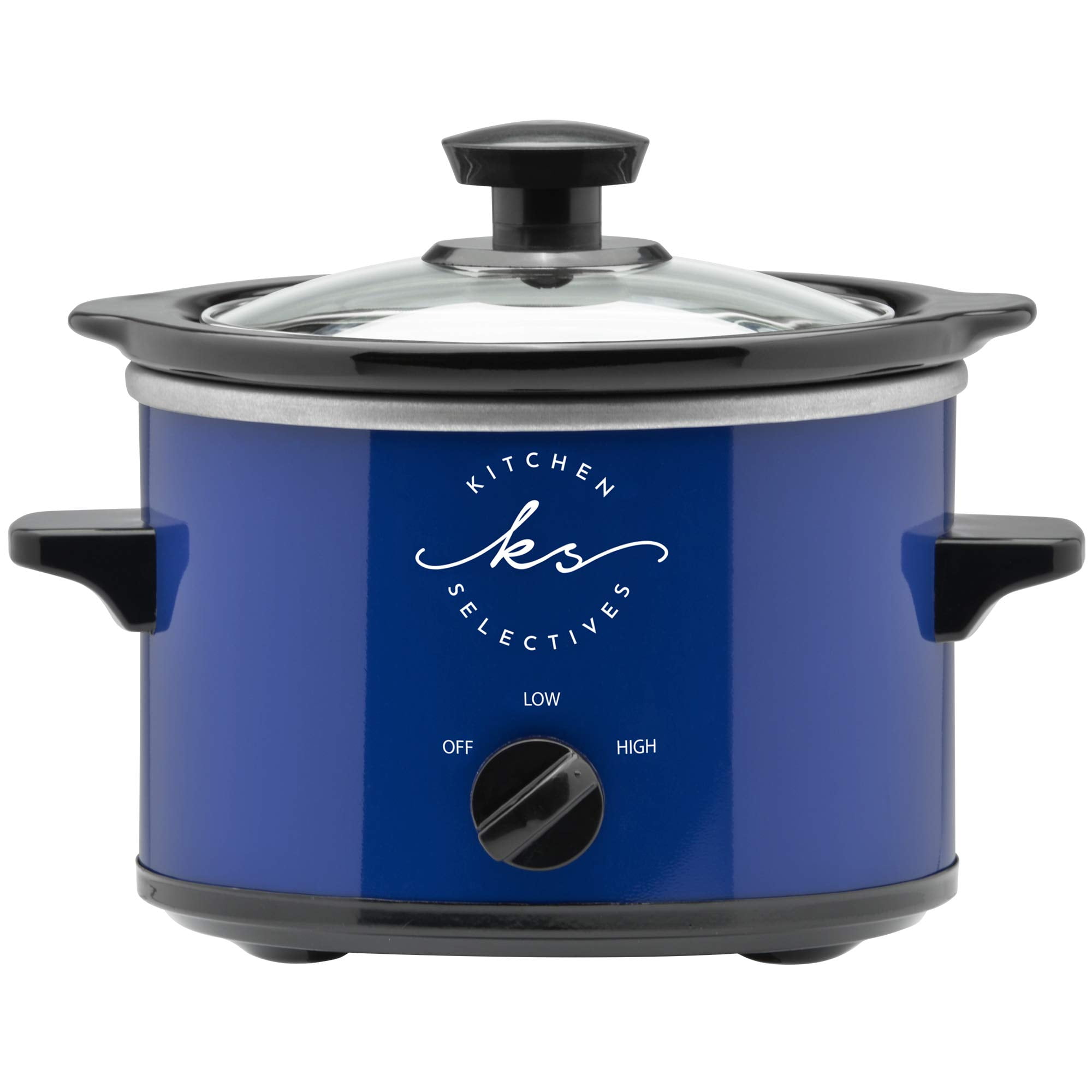 Kitchen Selectives Olla de cocción lenta de 1,5 cuartos, gris (SC-15GY ...