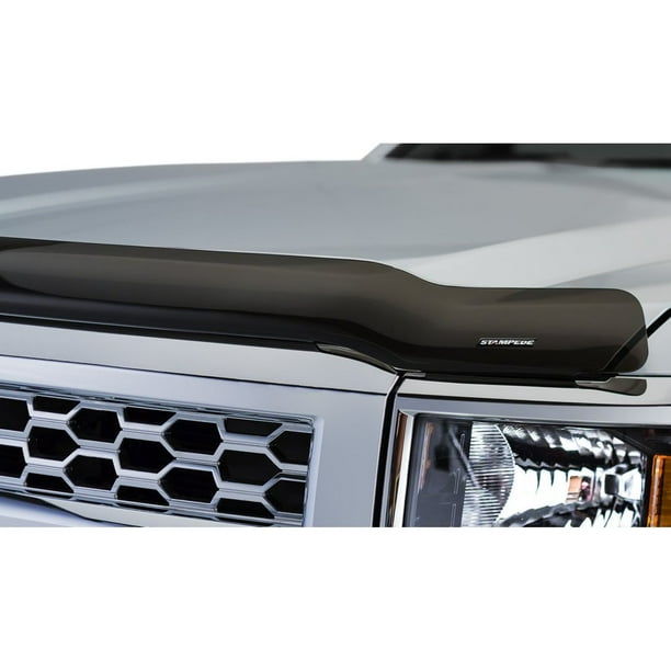 Stampede 2050-2 Bug Shield For Chevrolet Silverado 1500, Acrylic Smoke ...