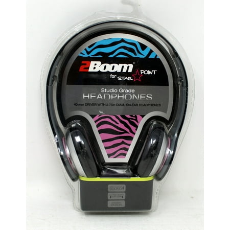 2Boom Studio Grade Headphones Black 1 Count - Walmart.ca