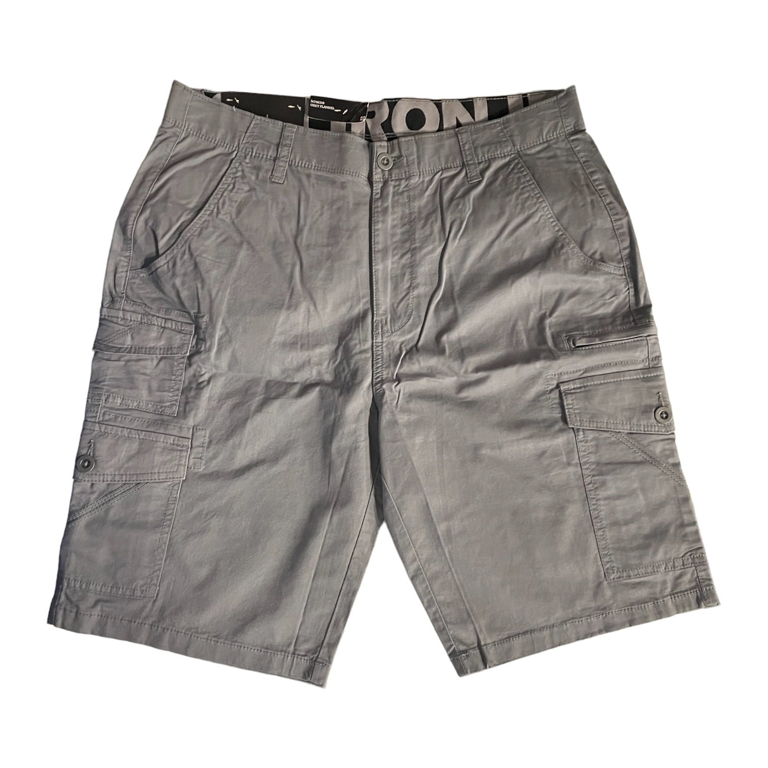 IRON Clothing Flex Comfort Waistband Stretch Twill Multi Pocket Cargo ...
