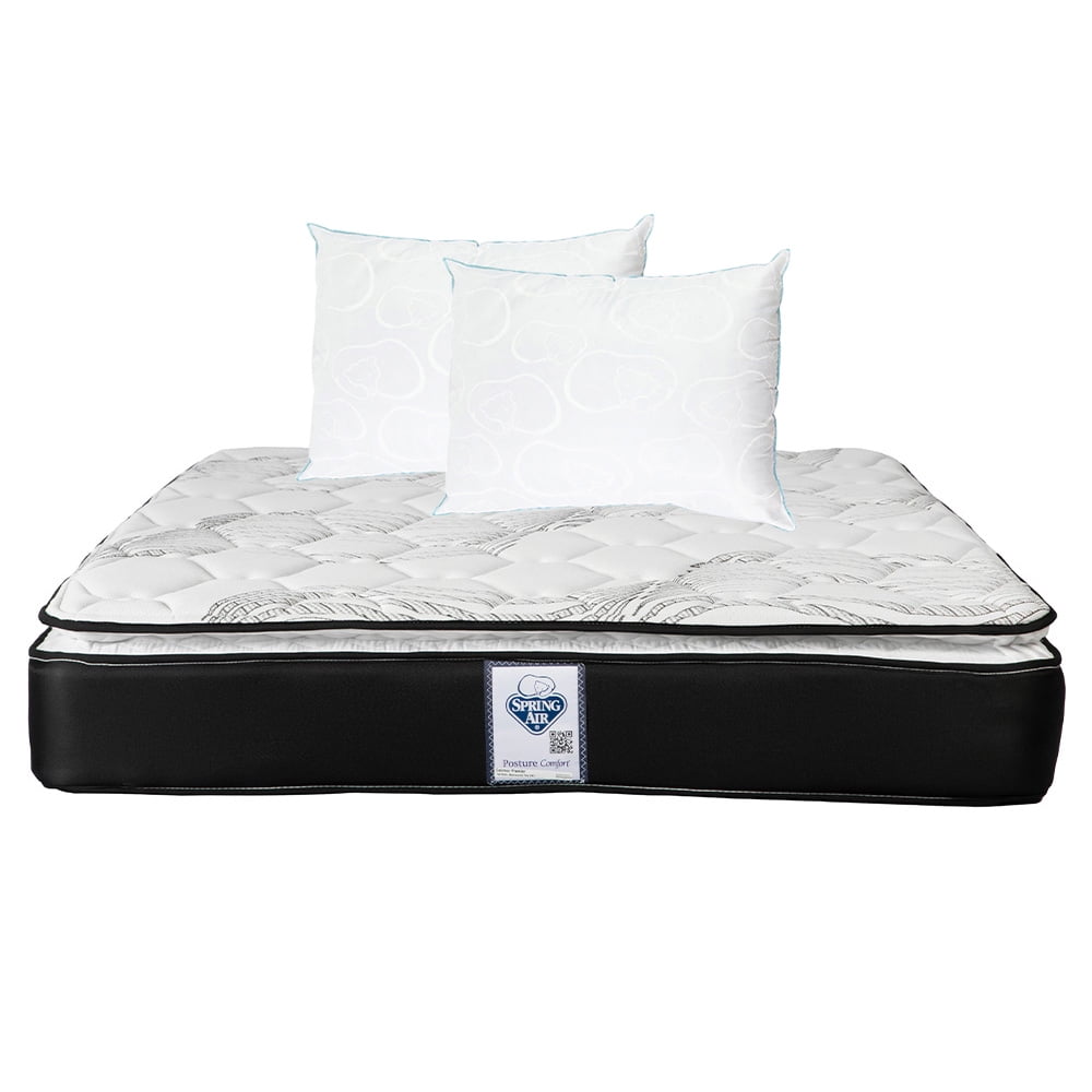 Colchón Premier Matrimonial + 2 Almohadas Oso Spring Air Spring Air ...