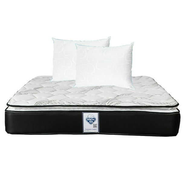 Colchón Premier Matrimonial + 2 Almohadas Oso Spring Air Spring Air ...