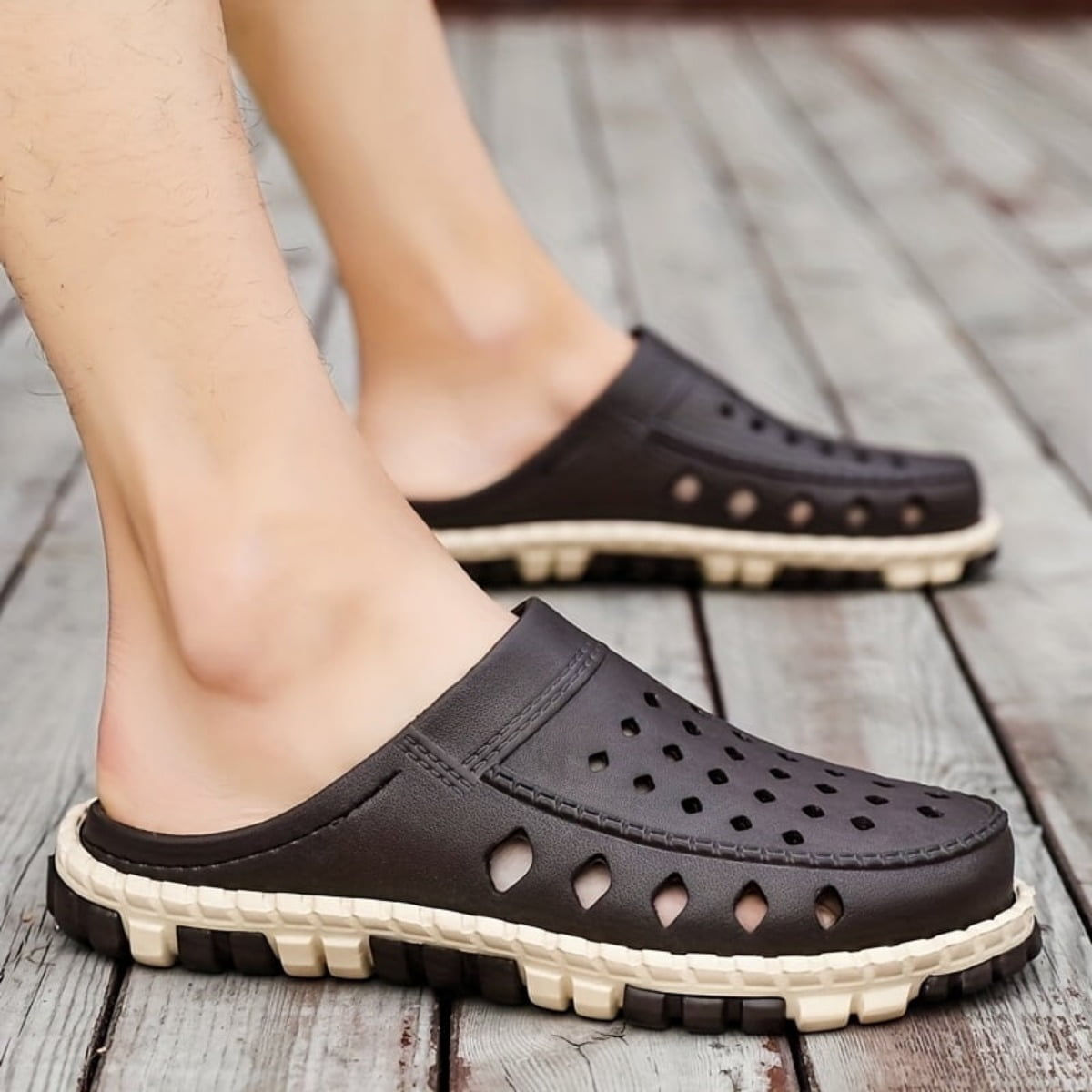 Click here for Generic Mens Garden Clogs Lightweight Comfy Clogs... prices