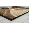 Swirls Abstract Design Modern Contemporary Hand Carved Area Rug ...