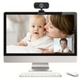 HD Webcam for Desktop & Laptop, USB 720P Web Camera with Built-in Mic ...