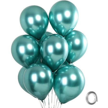 Black Latex Balloons Pack of 50, 12 Inch Black Party Latex Balloons for ...