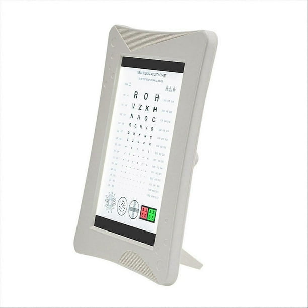 Near Visual Acuity Chart Ophthalmic Equipment with LED Light | Walmart ...