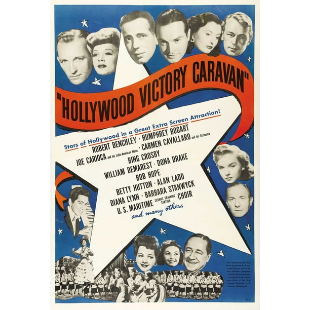 Hollywood Victory Caravan - movie POSTER (Style A) (11" x 17") (1942 ...
