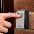 ORIA 4 Digit Combination Portable Key Storage Lock Box, 5 Keys Capacity ...